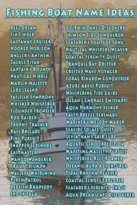 300 Unique and Creative Boat Names with Slogan/Moto