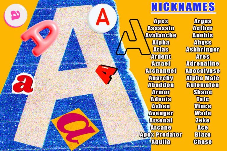 200 Awesome Nicknames with A for Boys (Badass, Funny, Cool)